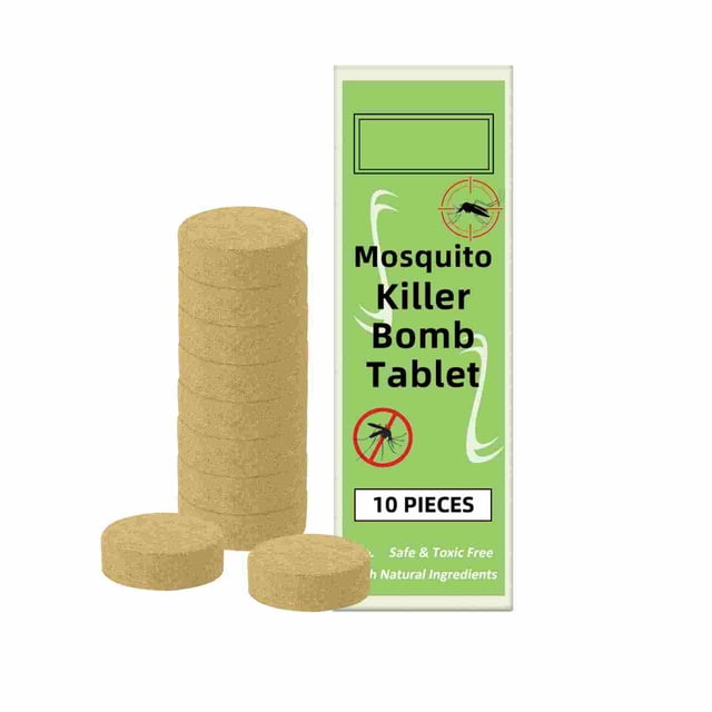 Insect Aromatherapy Tablets 10 Mosquito Tablets, Natural Wood Pulp And ...