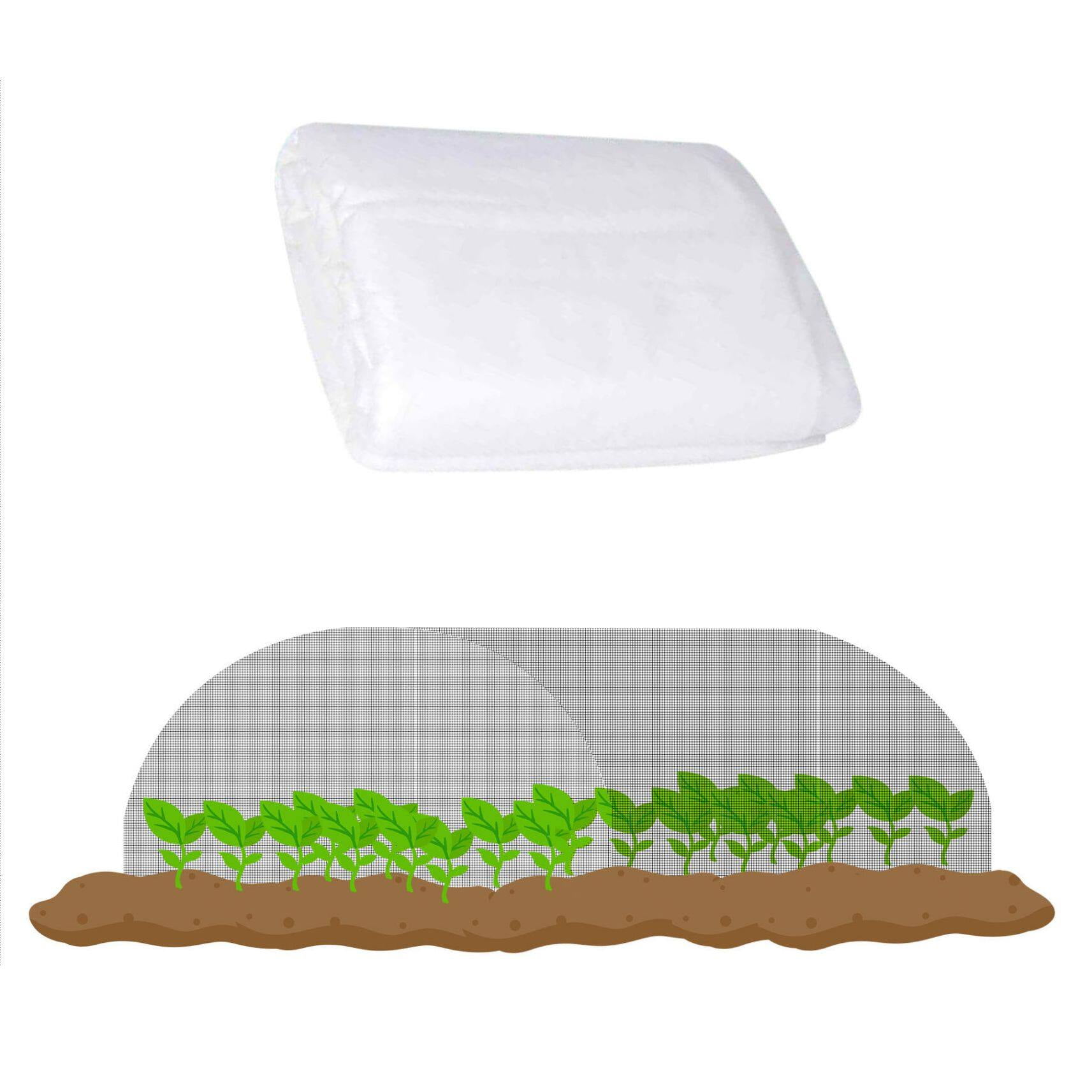 Insect Barrier Netting, PE Pest Barrier Net Garden Insect Screen Pest ...