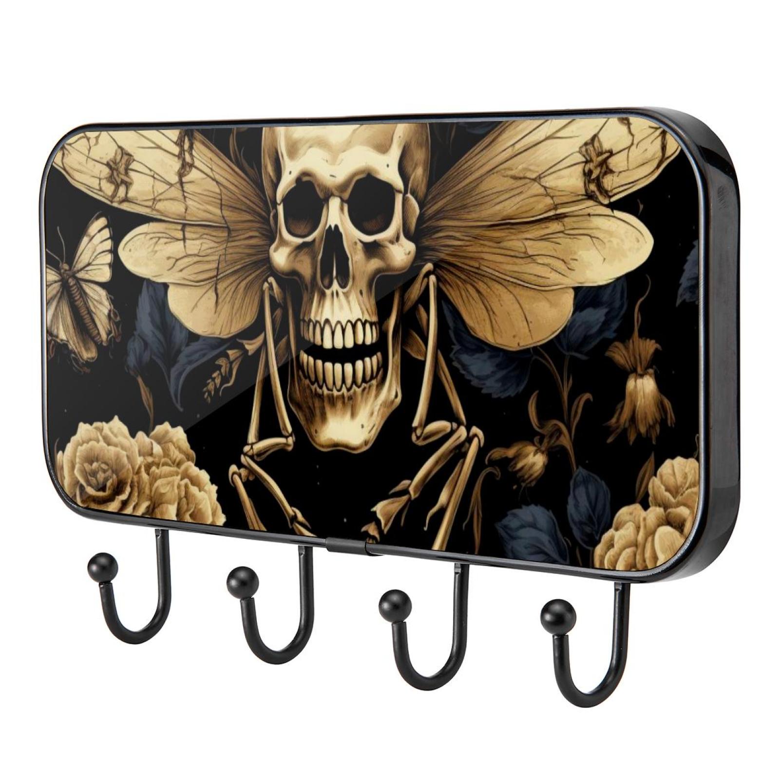 Insect Bees Self Adhesive Towel Coat Wood Iron Hooks for Home Keys Door ...