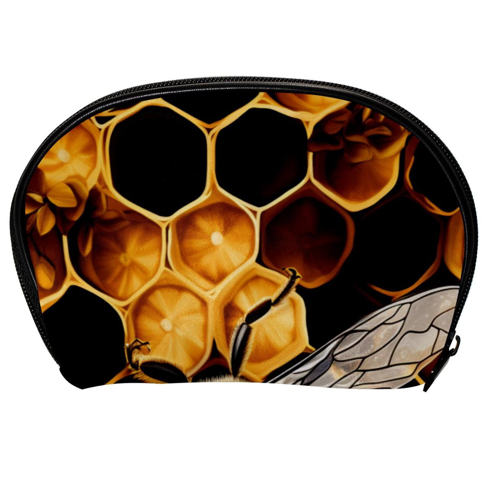 Insect Bees Women Man Home Trip Travel Work Bags Semi-circular Stretch ...