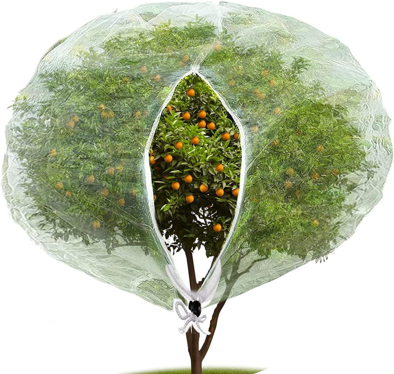 Insect Bird Barrier Netting Mesh with Zipper,Garden Bug Netting Plant ...