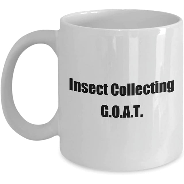 Insect Collecting G.O.A.T. Greatest of All Time Coffee Mug - Walmart.com