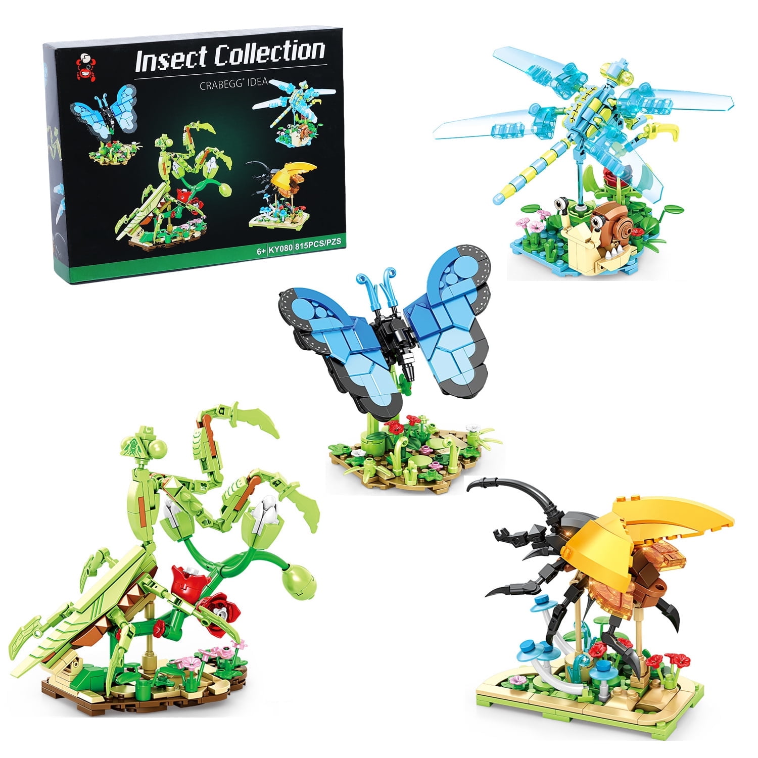 Insect Collection | Patented Design | Bug Building Set for Kids with ...