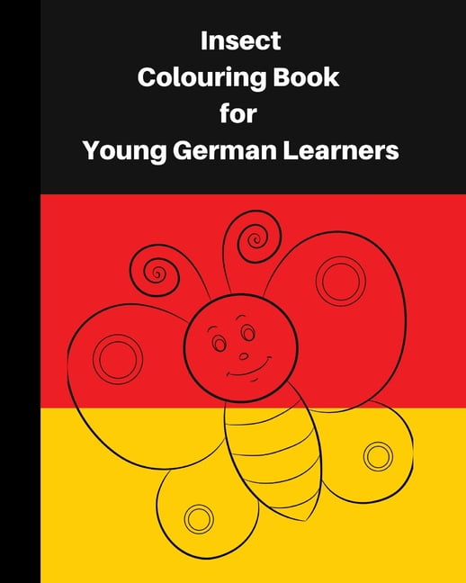 Insect Colouring Book For Young German Learners - Walmart.com