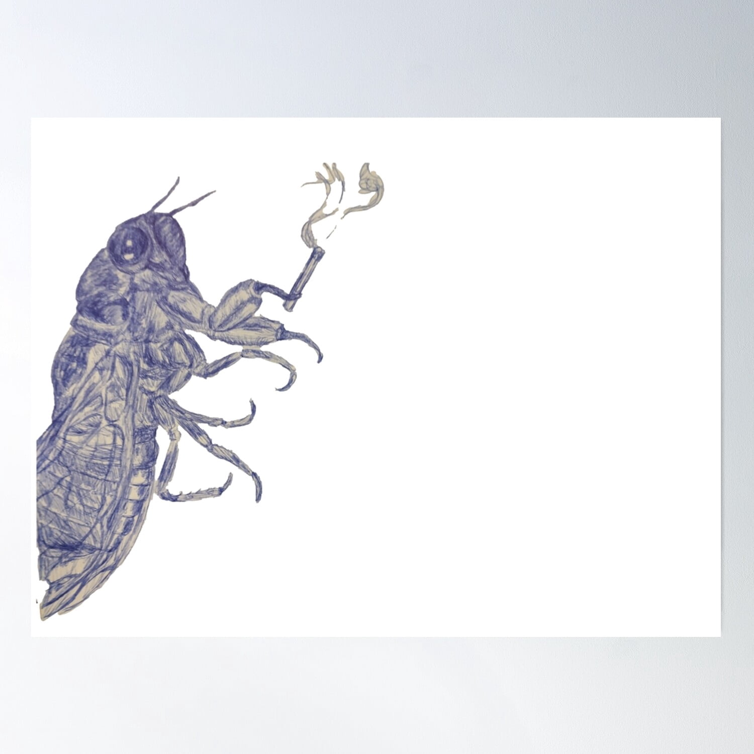 Insect, Hayscotch: Mountain Zinca Poster Wall Art, Modern Wall Decor ...