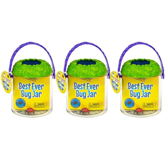 Insect Lore Best Ever Bug Jar, Pack of 3 - Walmart.com
