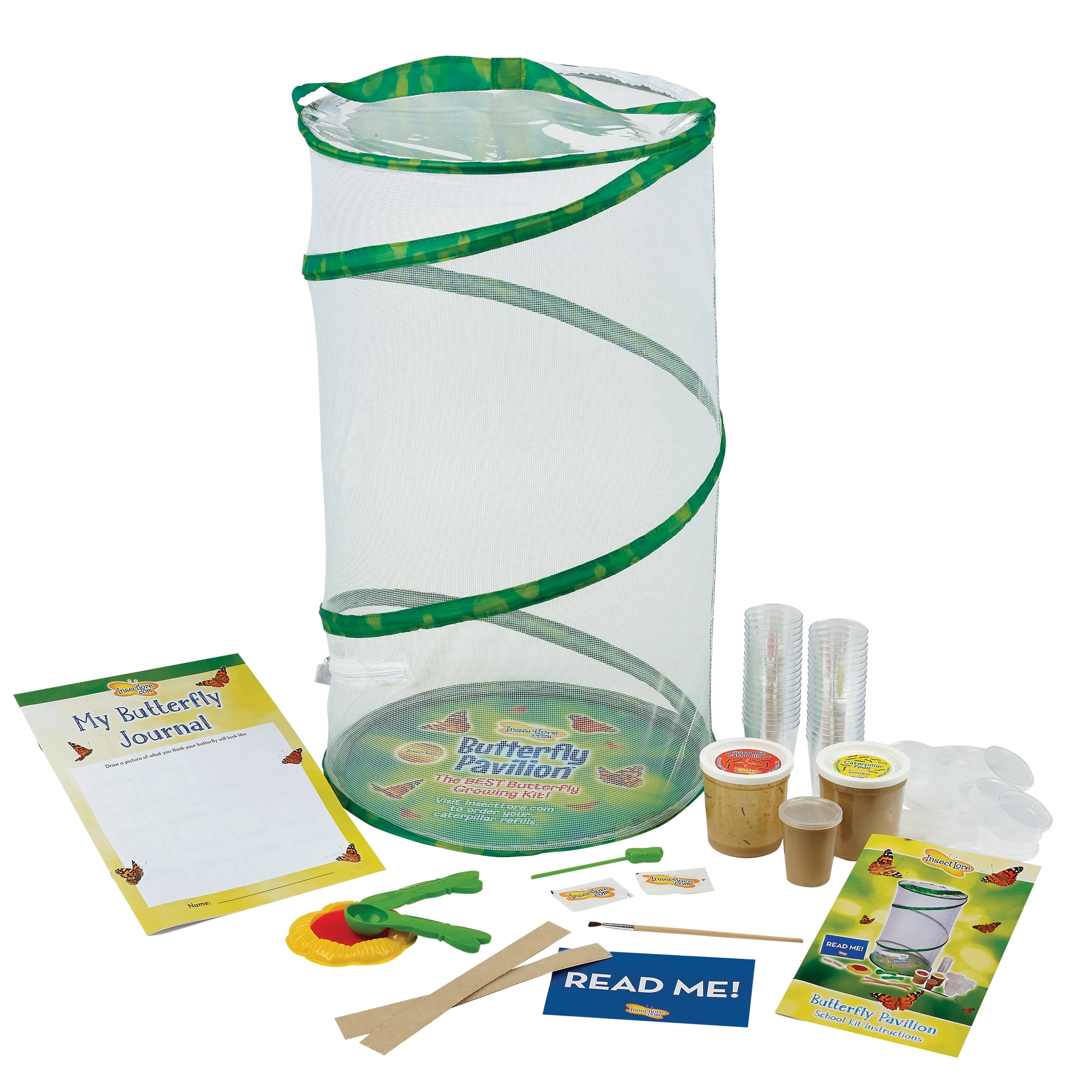 Insect Lore Live Butterfly Classroom Kit - Walmart.com