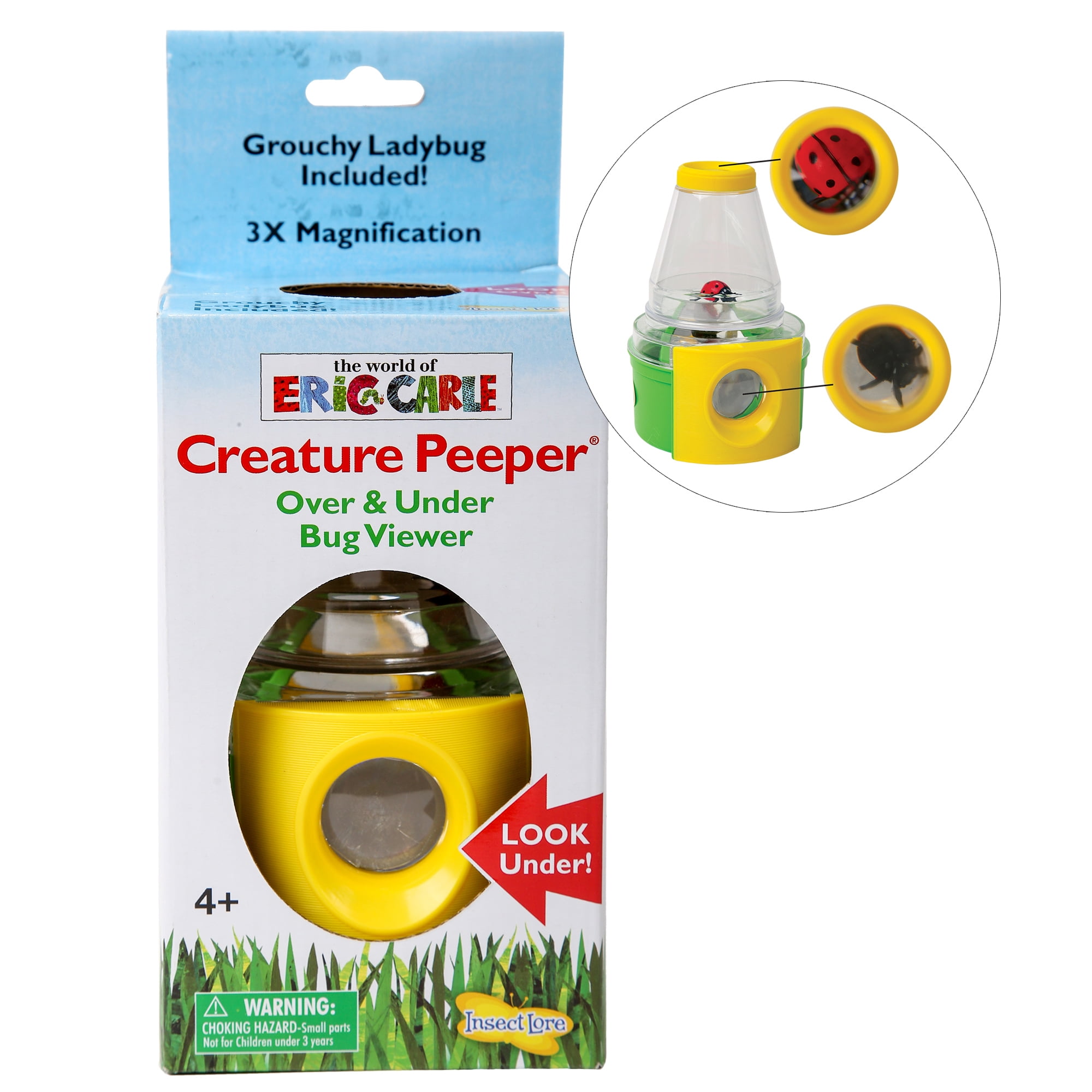 Insect Lore World of Eric Carle 2-Piece Creature Peeper Bug Viewer Kit ...