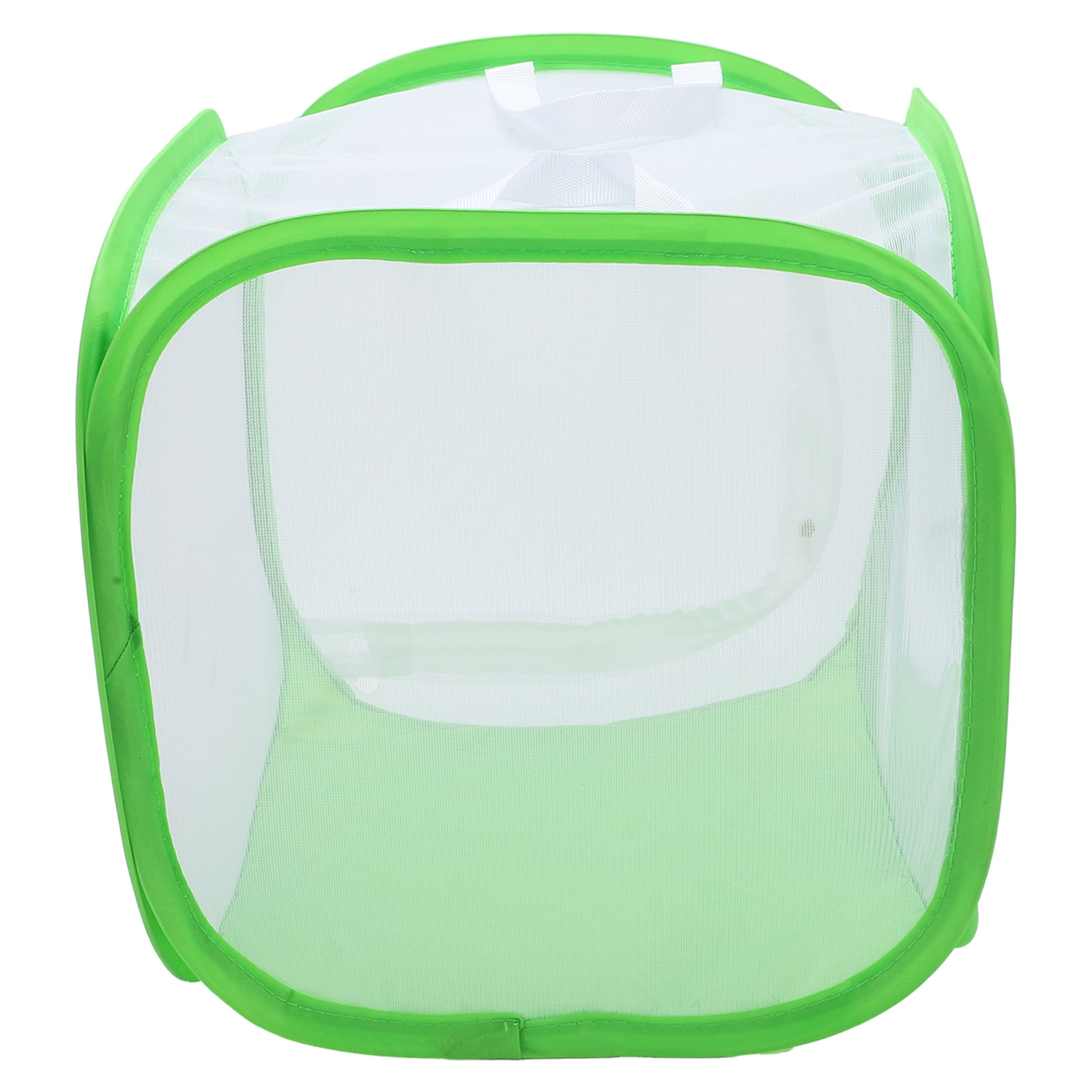 Insect Mesh Cage with Transparent Window Collapsible Design and Double ...