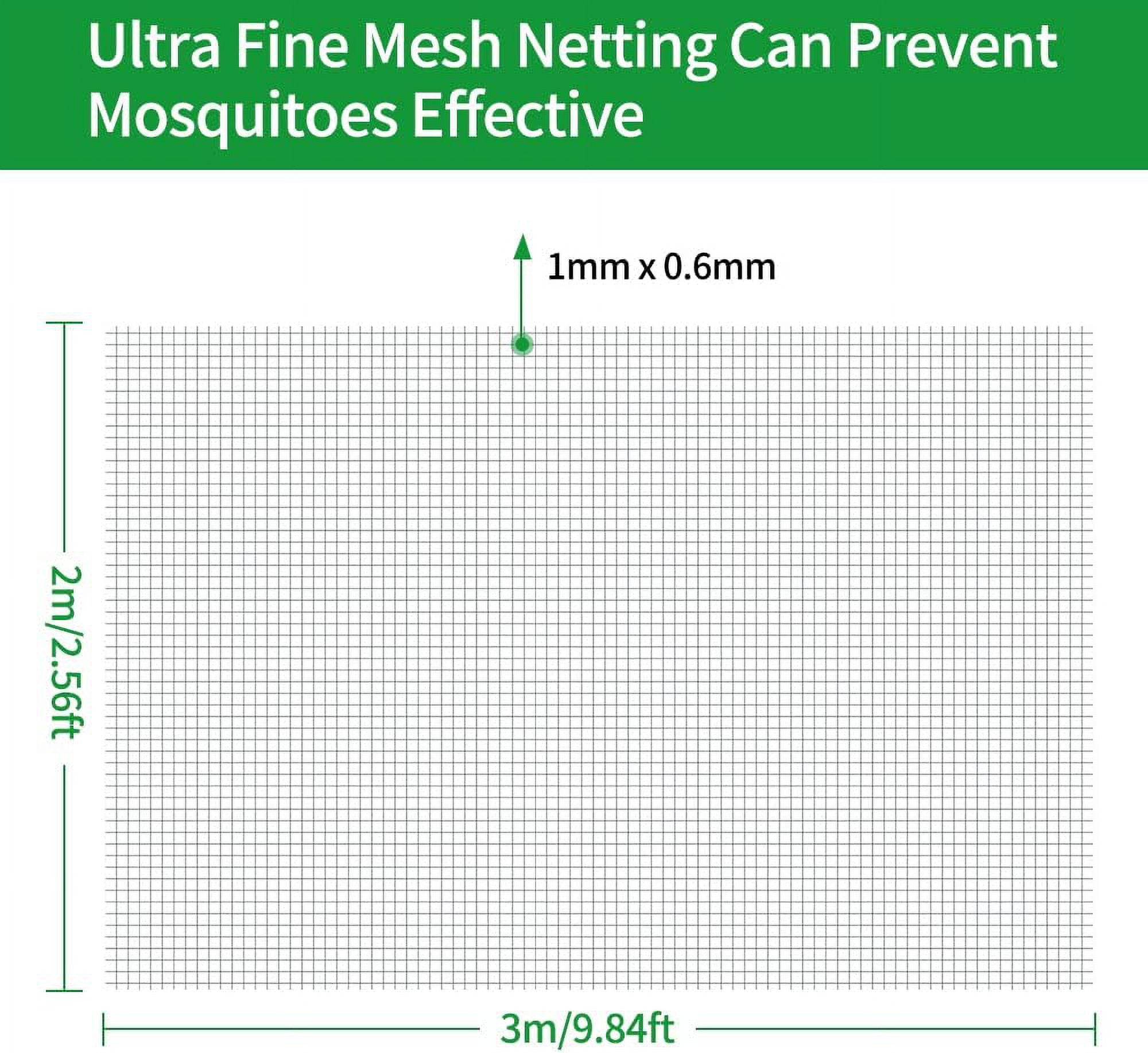Insect Netting Mesh Garden Netting - Fine Mesh Butterfly Garden Netting ...