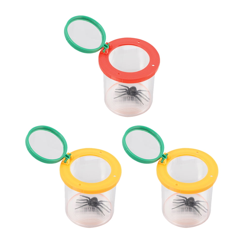 Insect Observation Box Bug Magnifying Viewer Cage Critter Catcher Kit ...