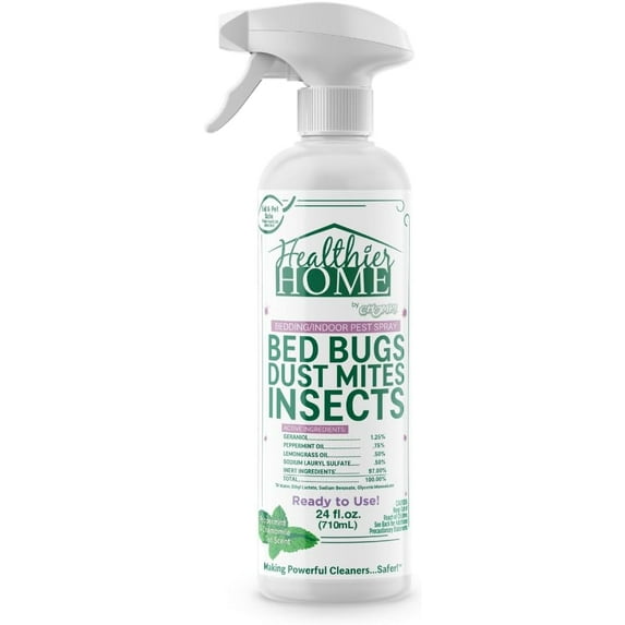 Insect and Pest Control Spray, 24 Ounces, Indoor and Outdoor Use, Plant ...