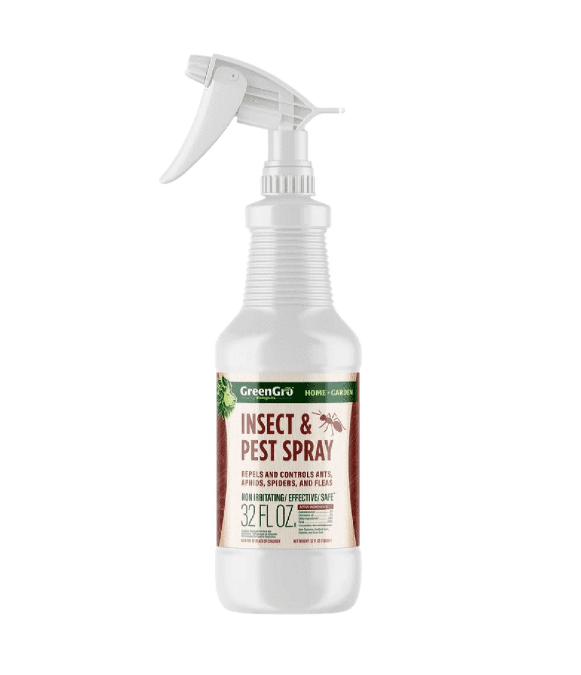 Insect & Pest Repellent Spray for Plants - 16 fl oz Bottle by GreenGro ...