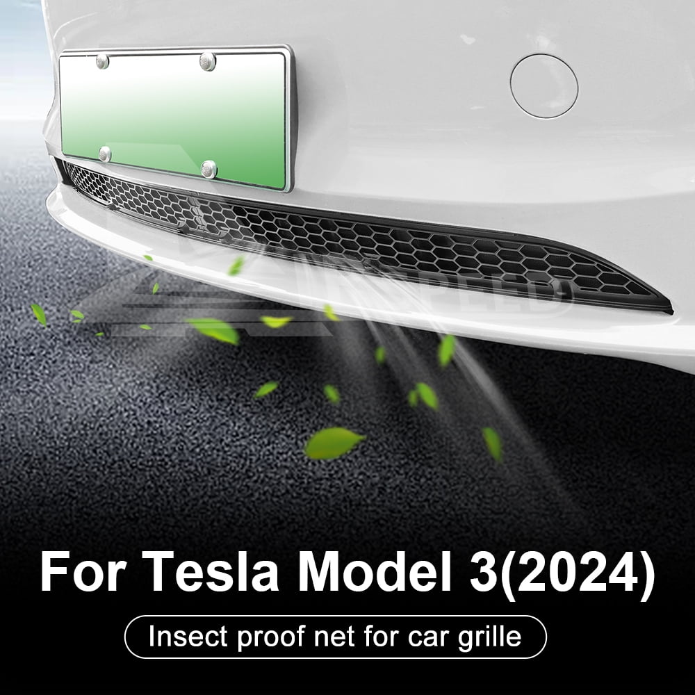 Insect Proof Net for Car Grile for Tesla Model 3 2024 Car Accessories ...