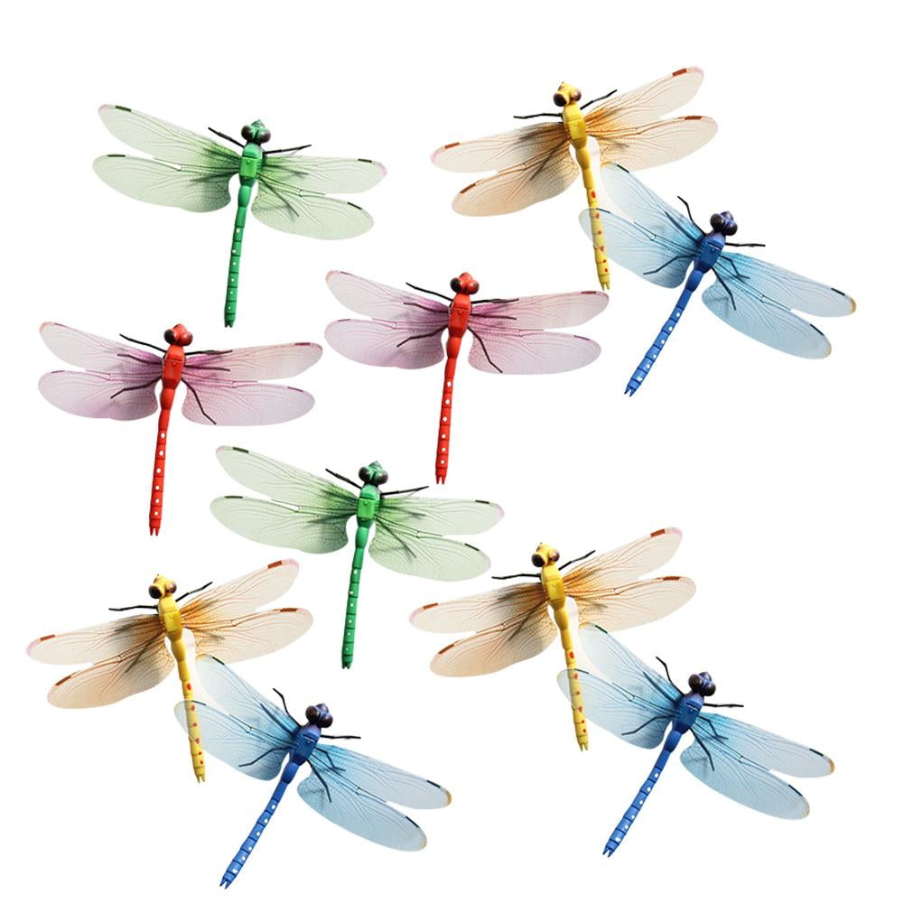 Insect Repellent Dragon Charm - 6cm/12cm Wings, Colorful Mix, PVC ...