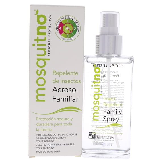 Insect Repellent Family Spray by Mosquitno for Unisex - 1 Pc Bug ...
