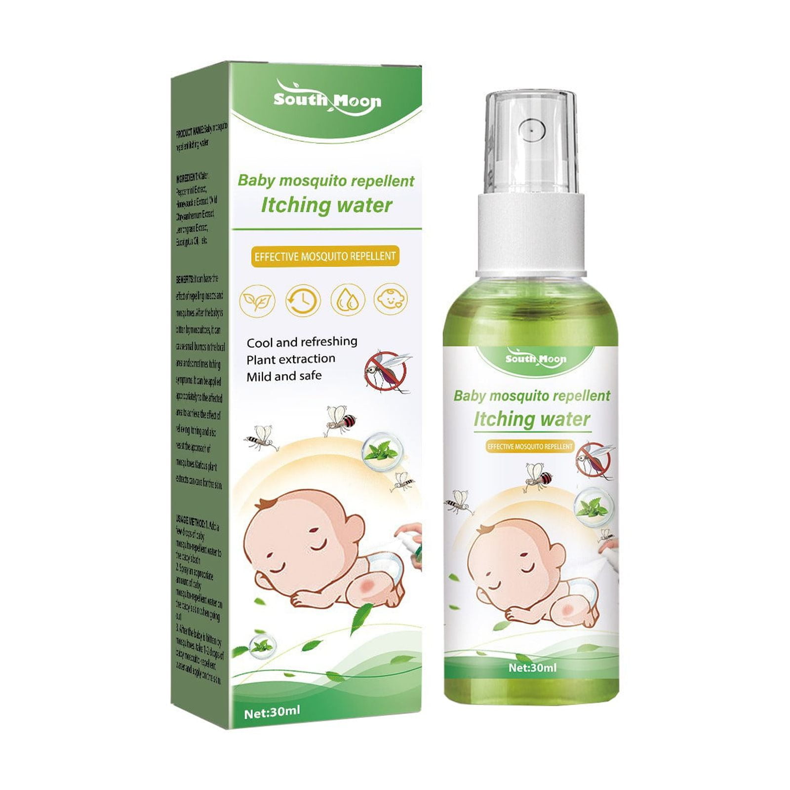 Insect Repellent Plant-Based Spray Mosquito Tick Fly And Insect For ...