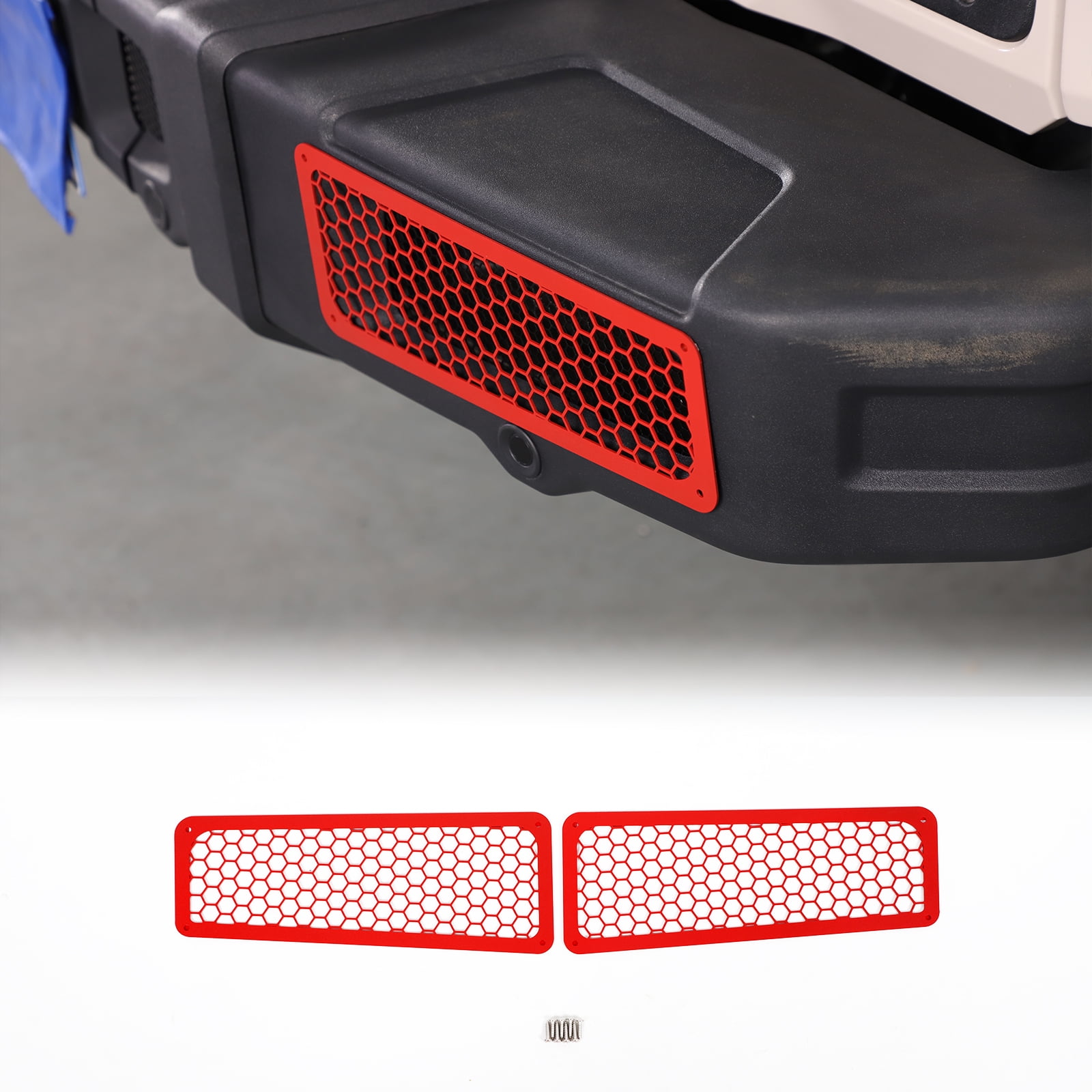 The Insect Screens For Air Intakes on both sides of the Front Bar Fit ...