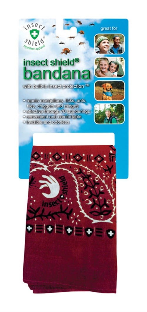 Insect Shield Bandana Cloth For Mosquitoes/Ticks 1 pk - Case Of: 1 ...