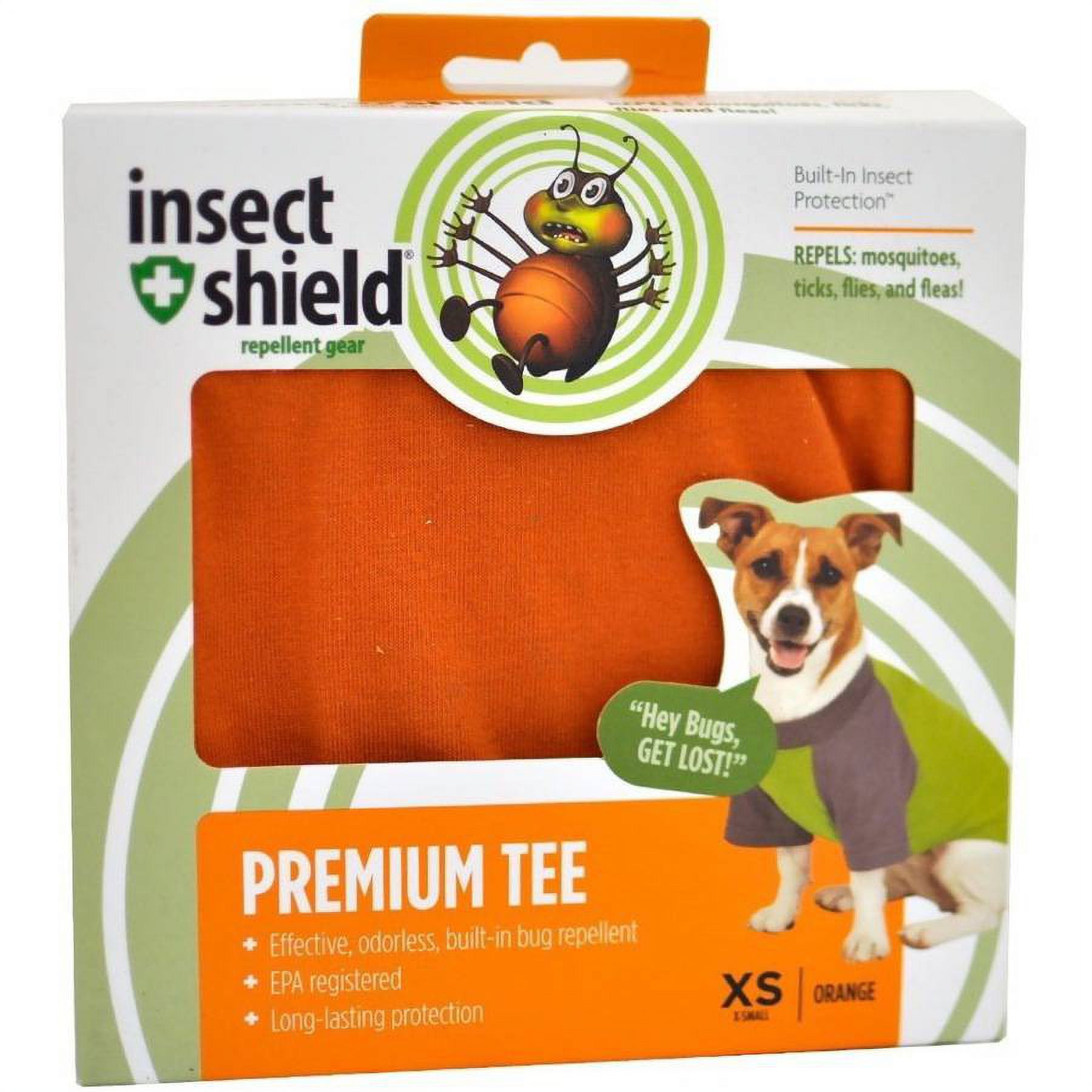Insect Shield Premium Tee XSmall, Orange - Walmart.com