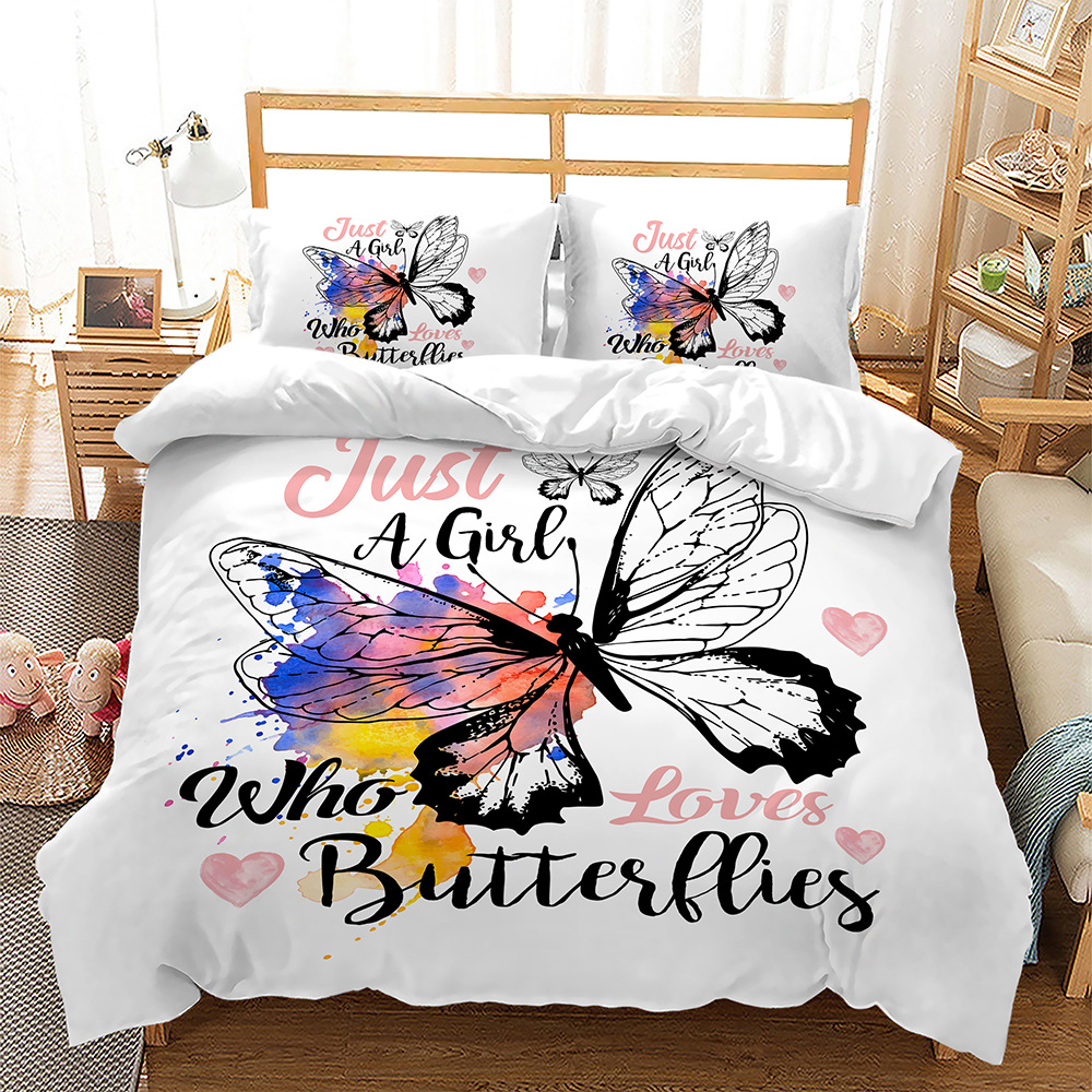 Insect Theme Duvet Cover Sets Home Bedclothes Luxury Bedding Cover ...