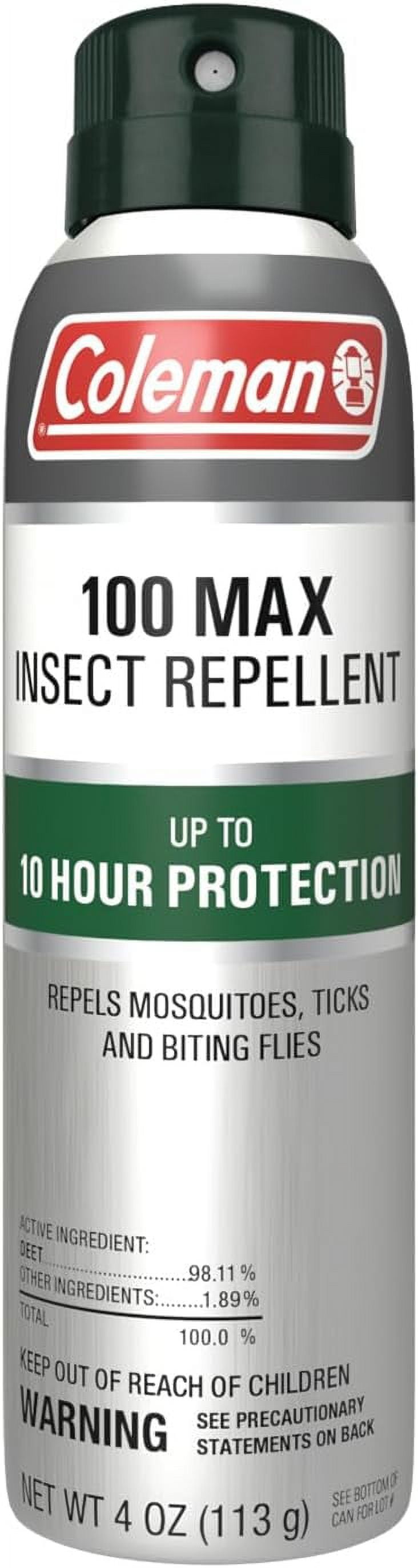 Insect lent Spray, 100% MAX DEET, Protection Against Ticks, Mosquitoes ...