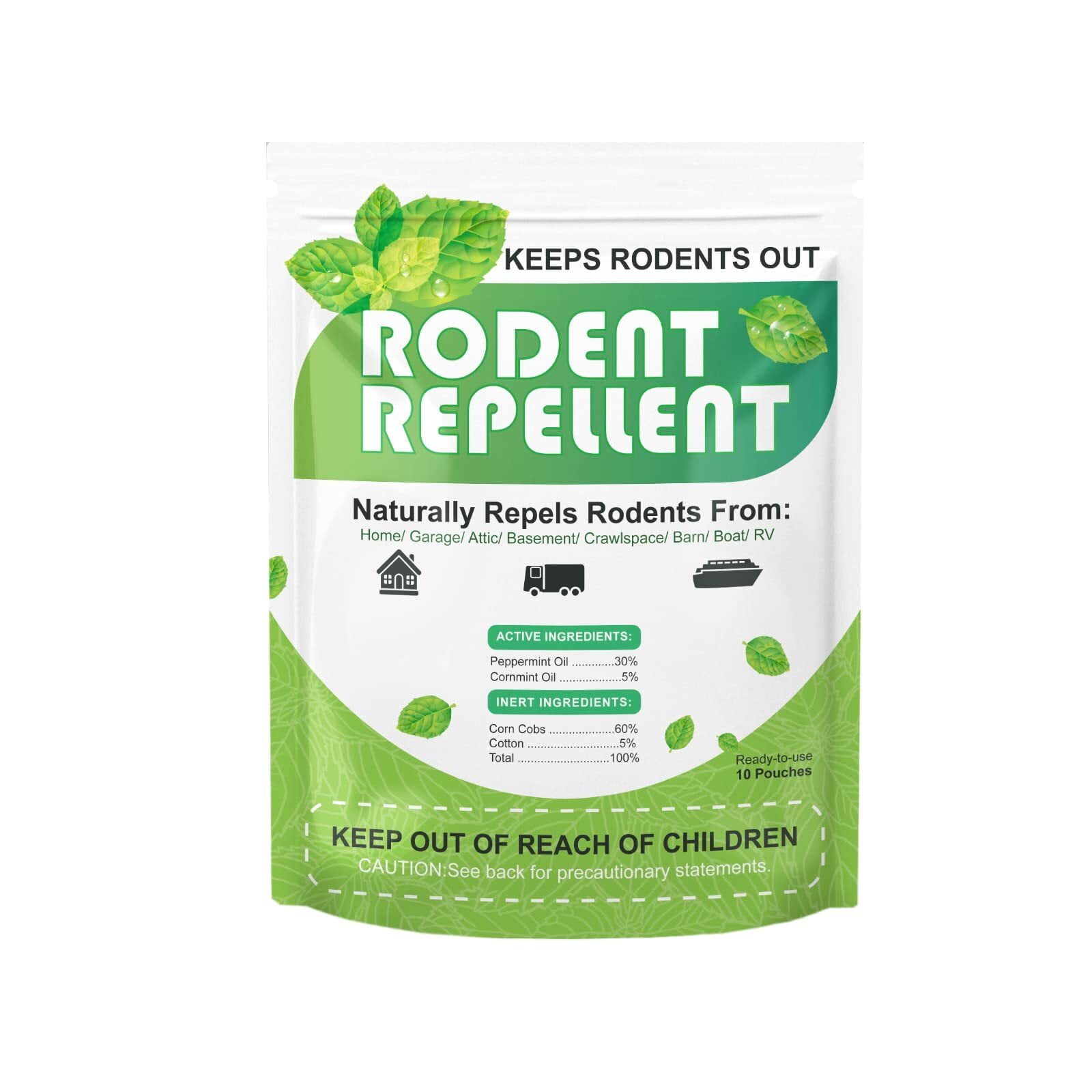 InsectX Mice Repellent , Natural Repel Rodent Repellent, Mice Repellent ...