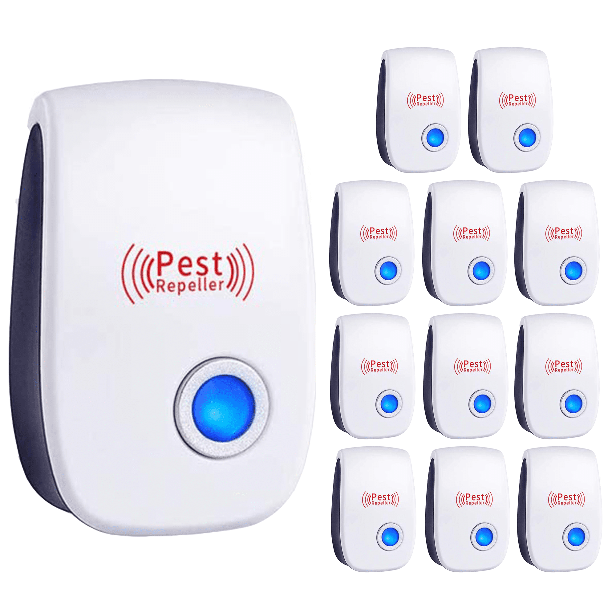 InsectX Ultrasonic Pest Repeller, Electronic Rodent Repellent Plug In ...