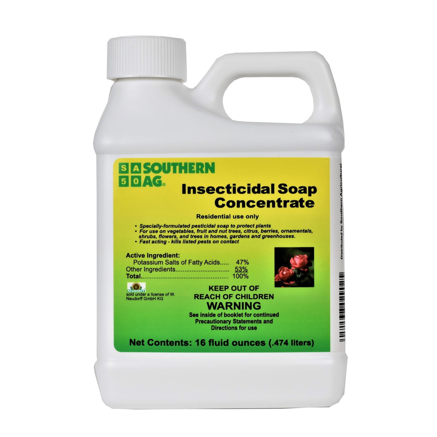 Insecticidal Soap Concentrate Insecticide - Kills on Contact - 16 fl oz ...