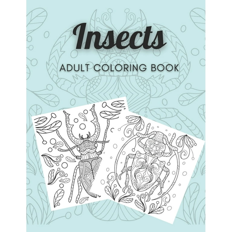 Flying Insects Coloring Pages