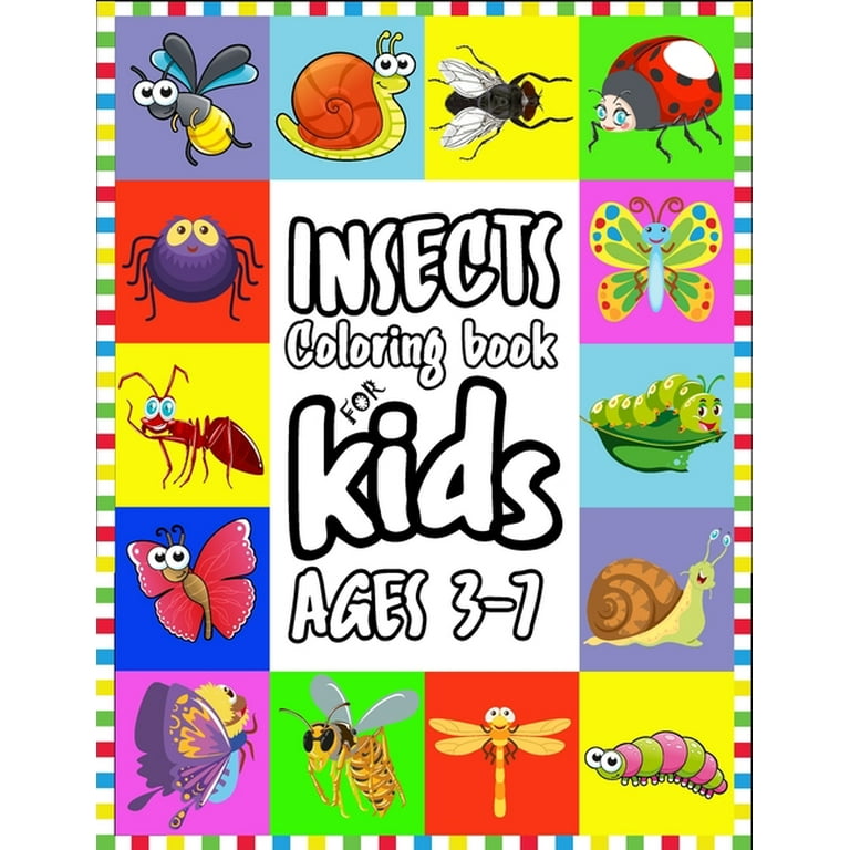 bugs coloring book for kids