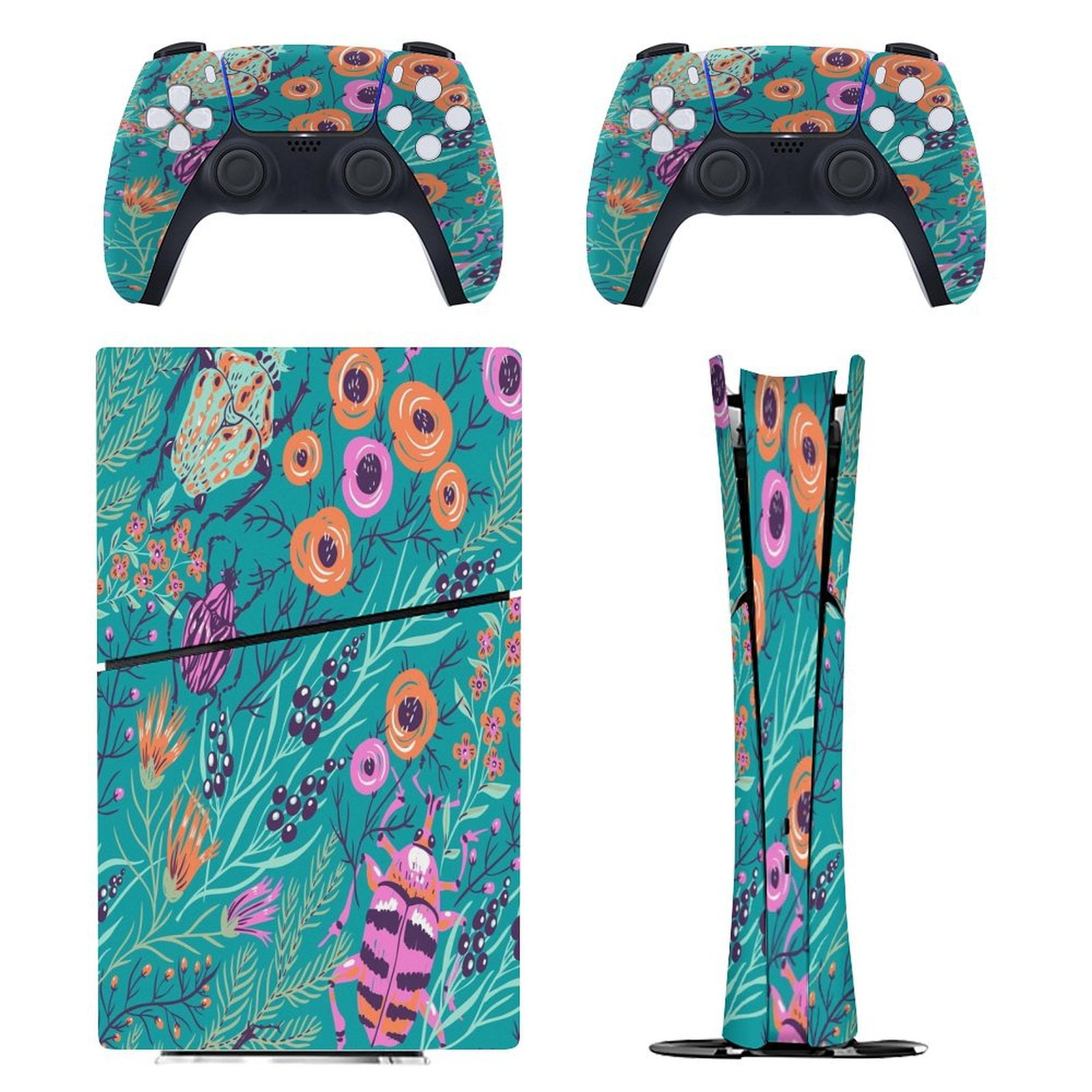 Insects, Trees, Plants PS5/PS5 Slim Digital Disc Skin Sticker For ...