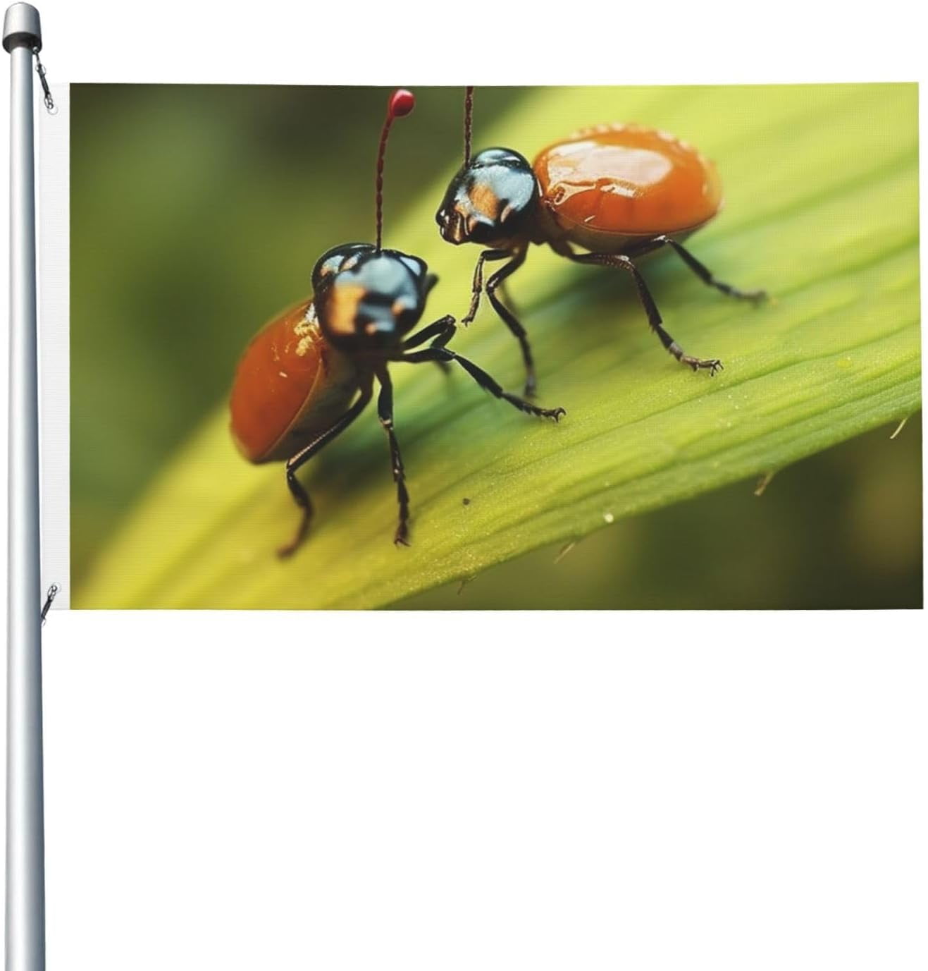 Insects love Garden Flag Welcome Flags for Outside Holiday Banner with ...