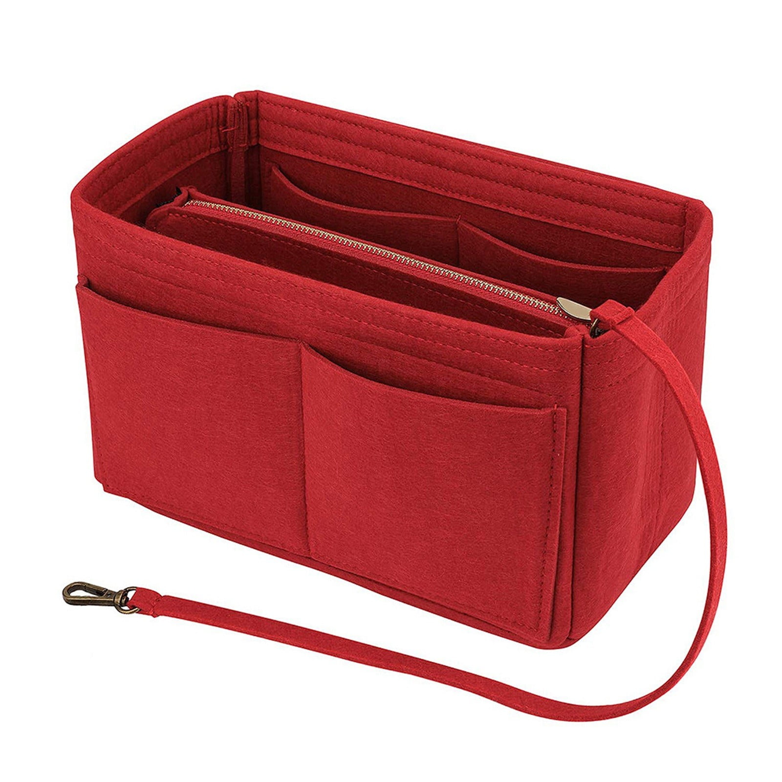 Insert Bag Zipper organizers and storage Multi Pocket organizers for ...