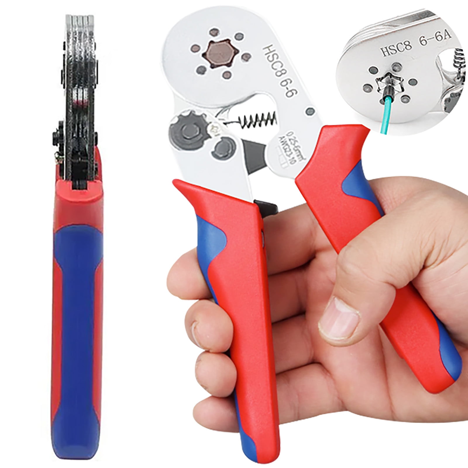 Insert Spring Crimping Pliers, Ratchet Type Terminal Bare Terminal ...