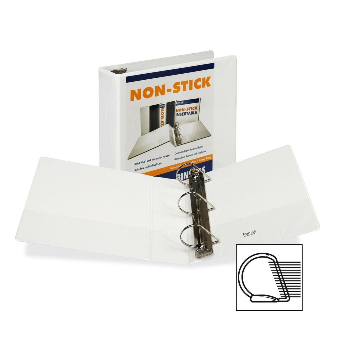 Insertable D-Ring Binder - Walmart.com