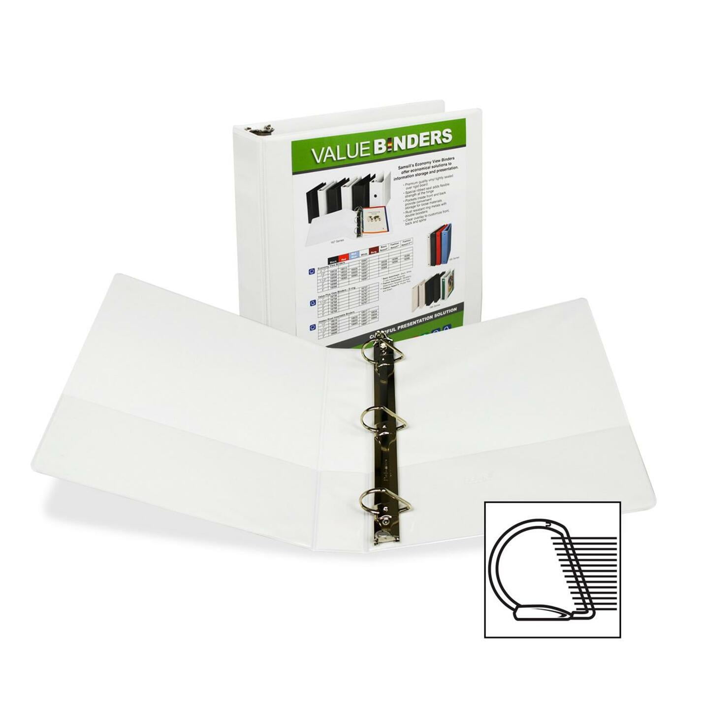 Insertable D-Ring Binders - Walmart.com