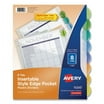 Expanding Pocket Index Dividers, 8-Tab, 11 X 8.5, Assorted, 1 Set/pack ...