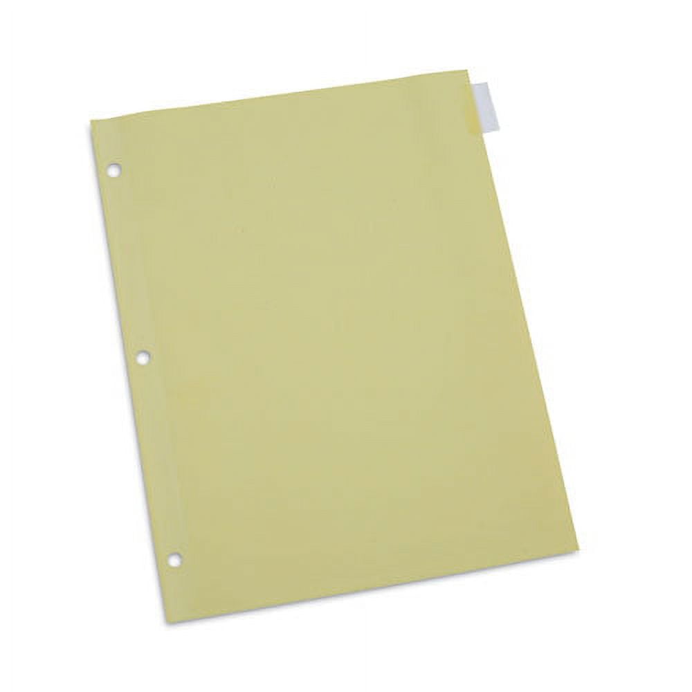 Insertable Tab Index, 8-Tab, 11 X 8.5, Buff, 24 Sets | Bundle of 10 ...