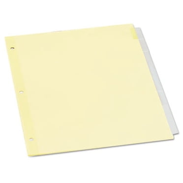 Deluxe Table of Contents Dividers for Printers, 12-Tab, 1 to 12; Table ...