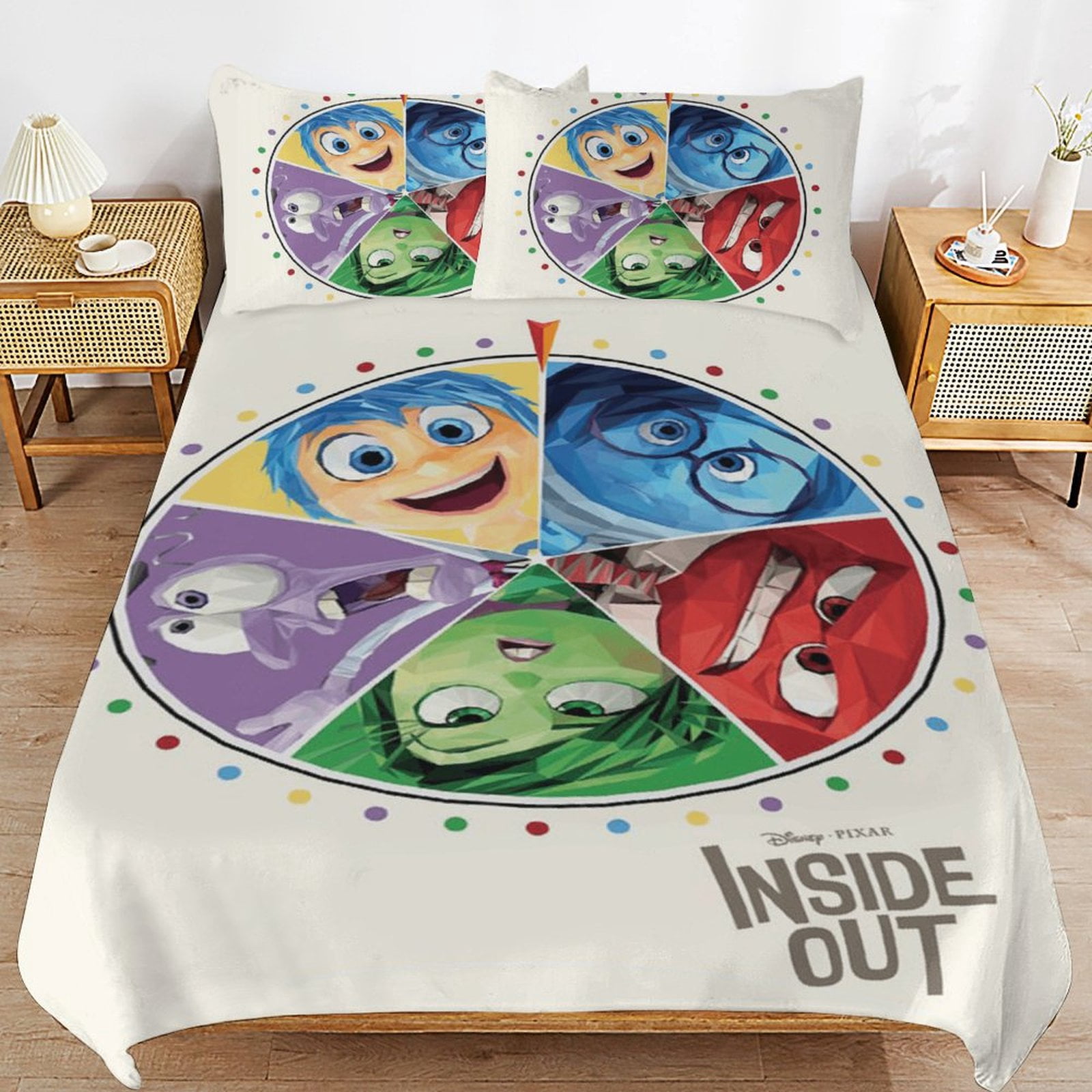 Inside Out 2 Bed Duvet Cover Microfiber Bedding Sets 3D Printed ...