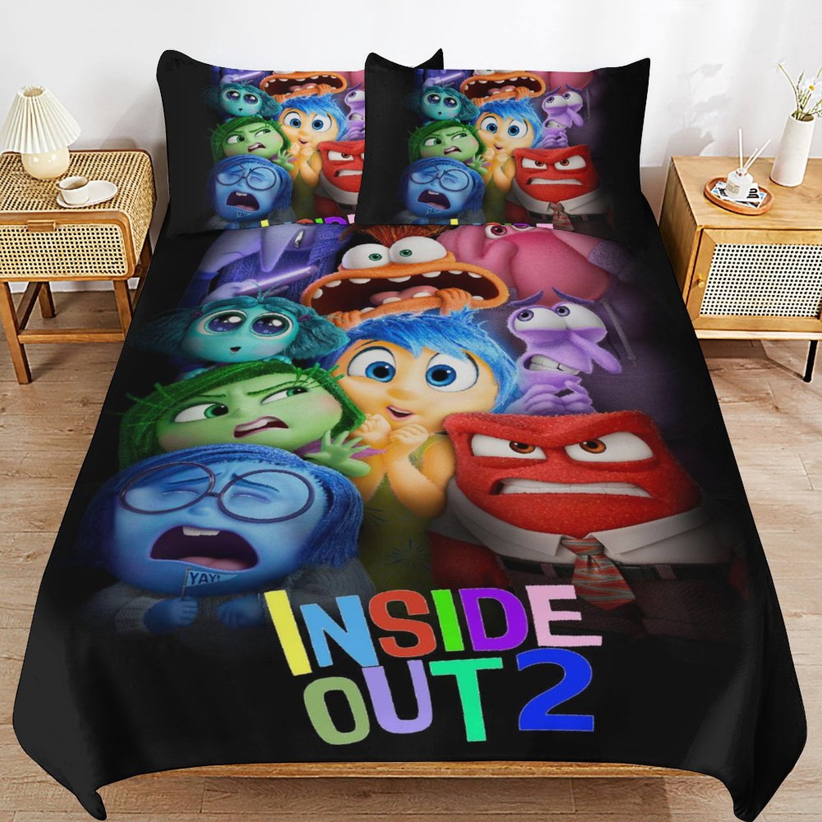 Inside Out 2 Bed Duvet Cover Microfiber Bedding Sets 3D Printed ...