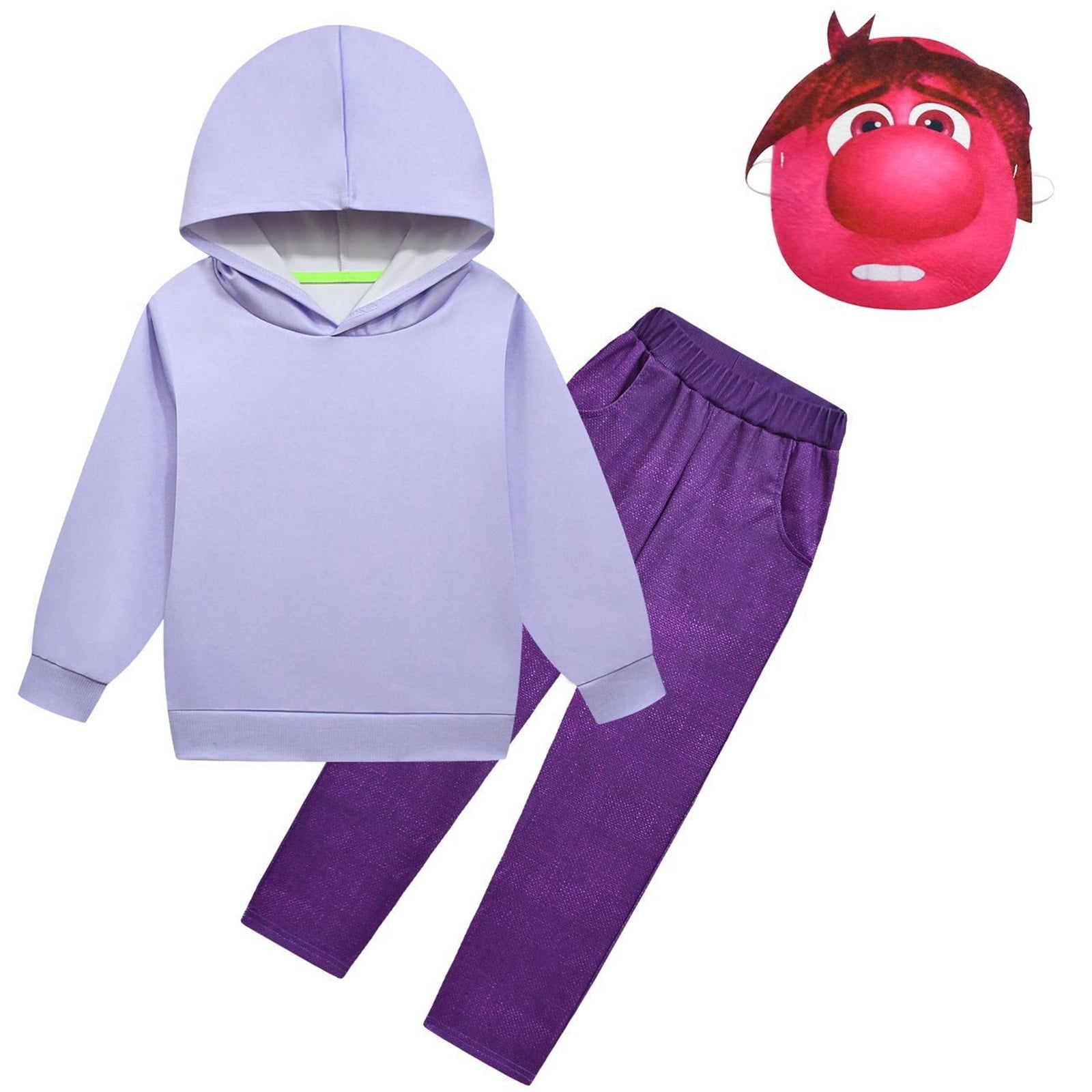 Inside Out 2 Cosplay Costumes(with Head Cover) - Emotions Anger ...