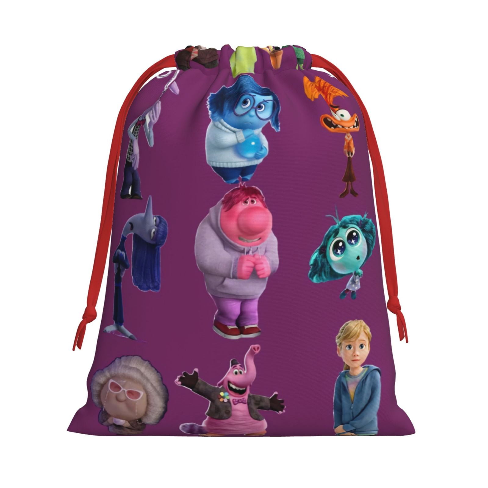 Inside Out 2 Cute Cartoon Figure Joy Anger Anxiety Fear Gift Bags ...