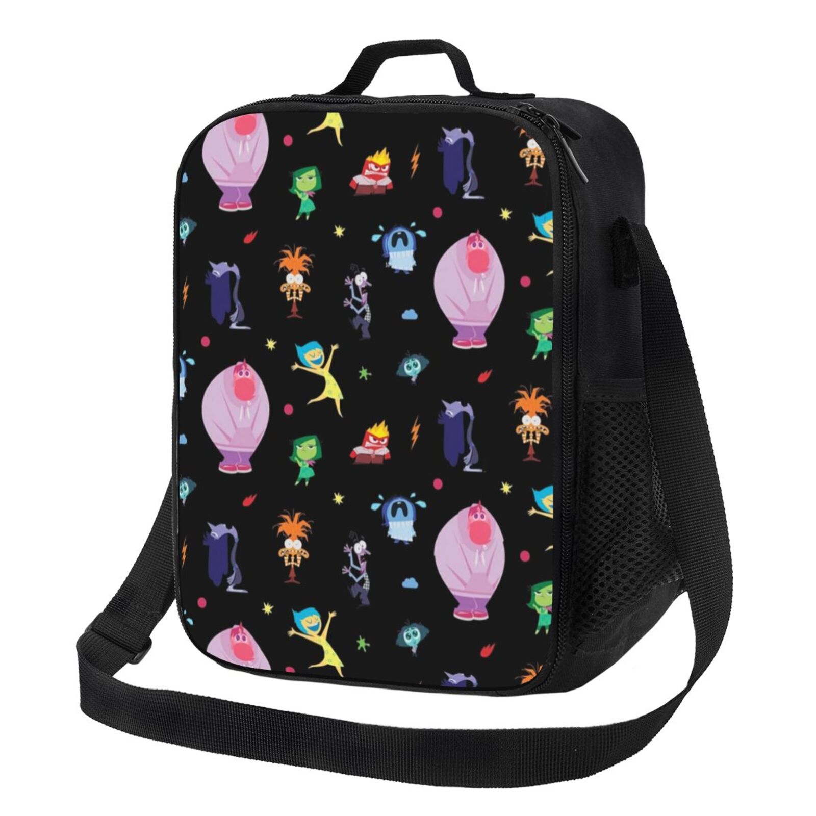 Inside Out 2 Emotions Crossbody Lunch Bag Portable Leakproof Reusable ...