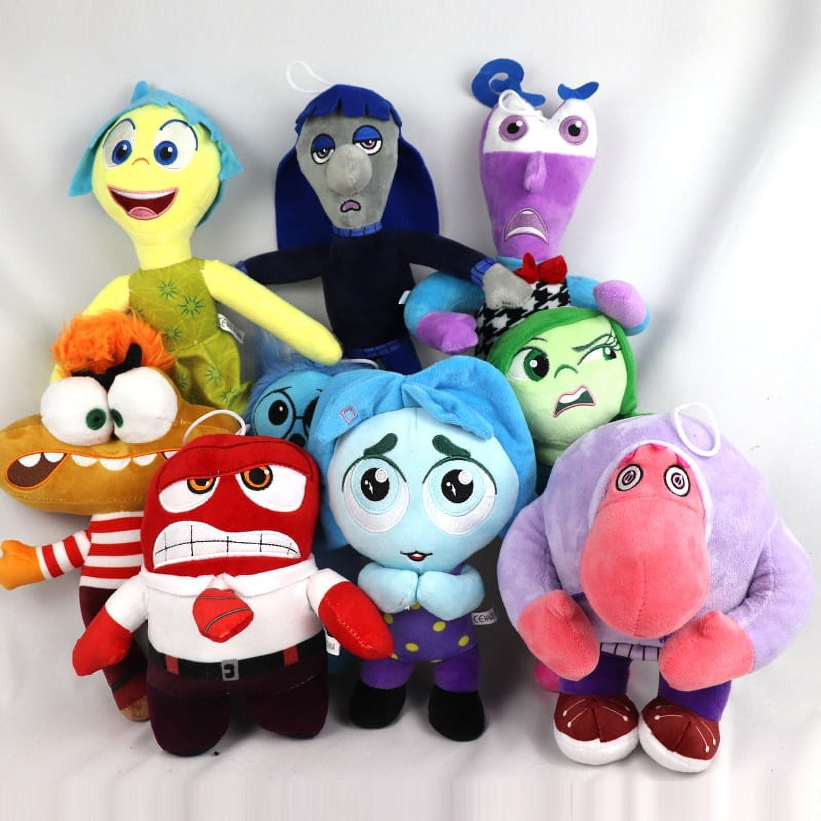 Inside Out 2 Plush, 9Pc Envy Pillow Plush, Embarrassment Soft Doll Toys ...