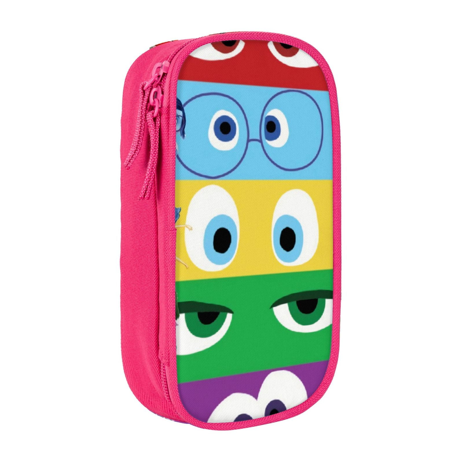 Inside Out Angry Sadness Joy Disgust Disgust Pencil Case,Pencil Pouch ...