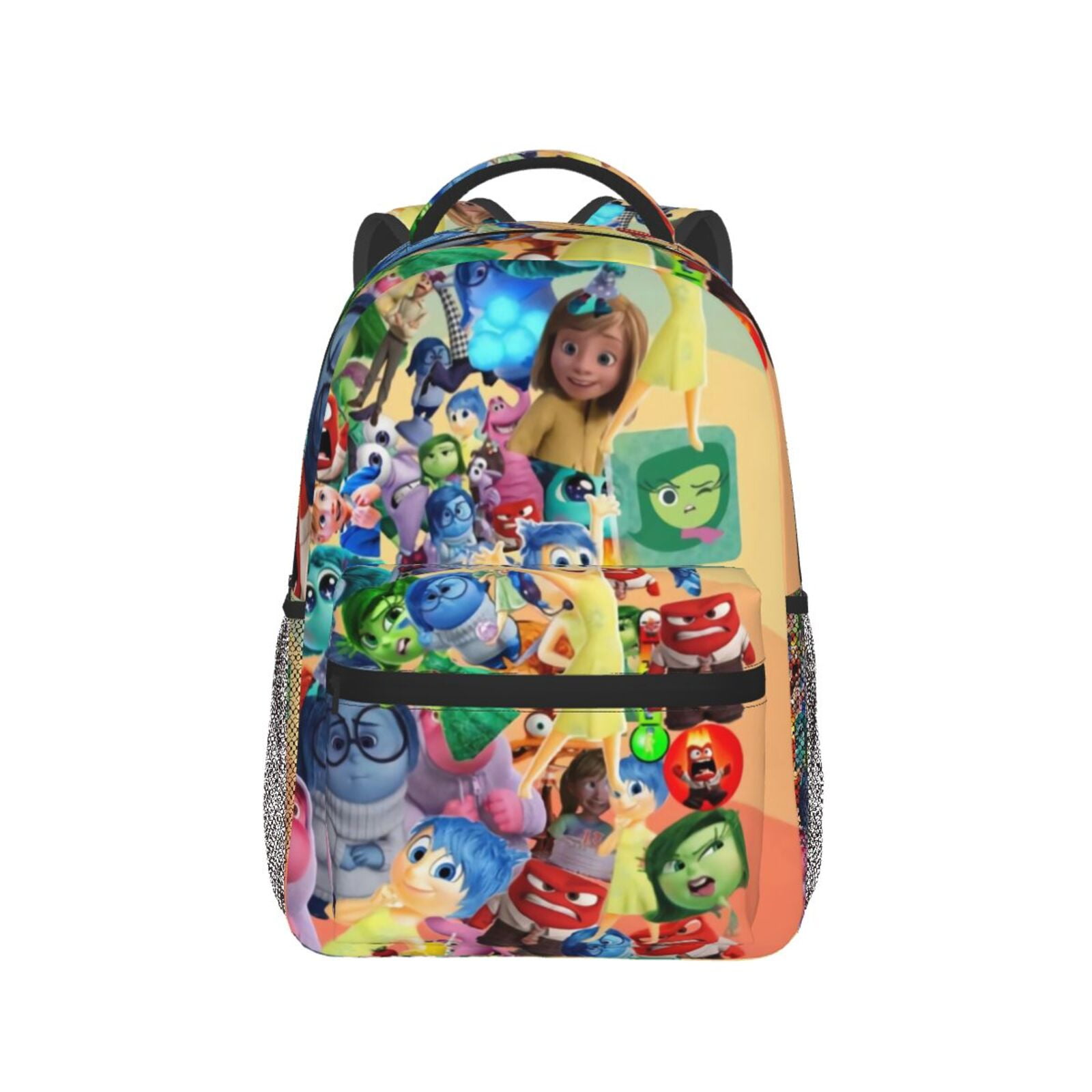 Inside Out Angry Sadness Joy Disgust Disgust Travel Backpack,Carry On ...