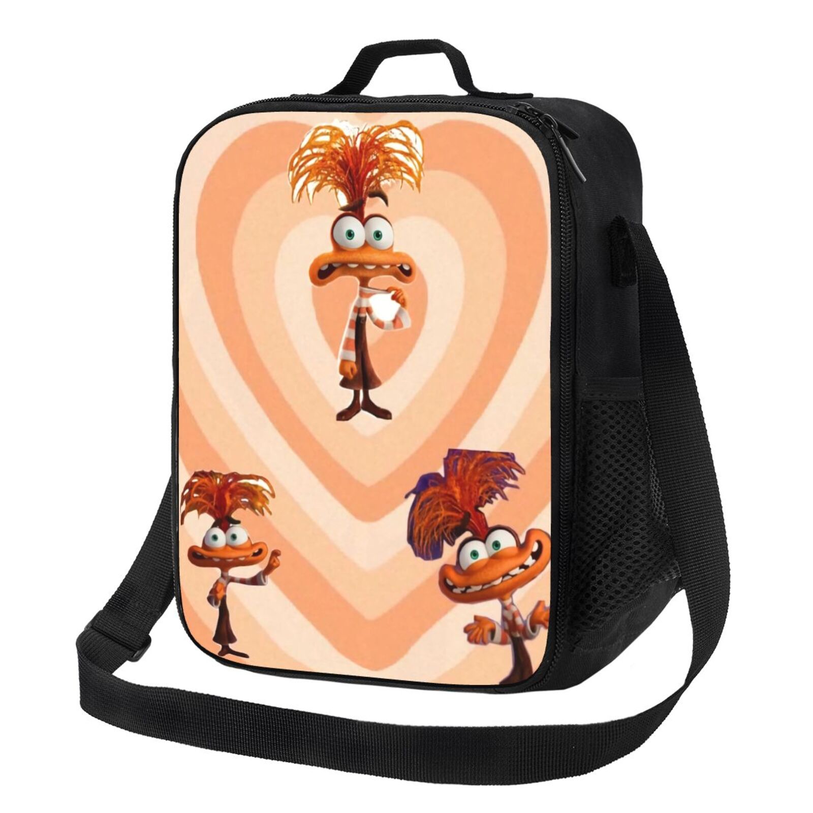 Inside Out Anxiety Crossbody Lunch Bag Portable Leakproof Reusable ...