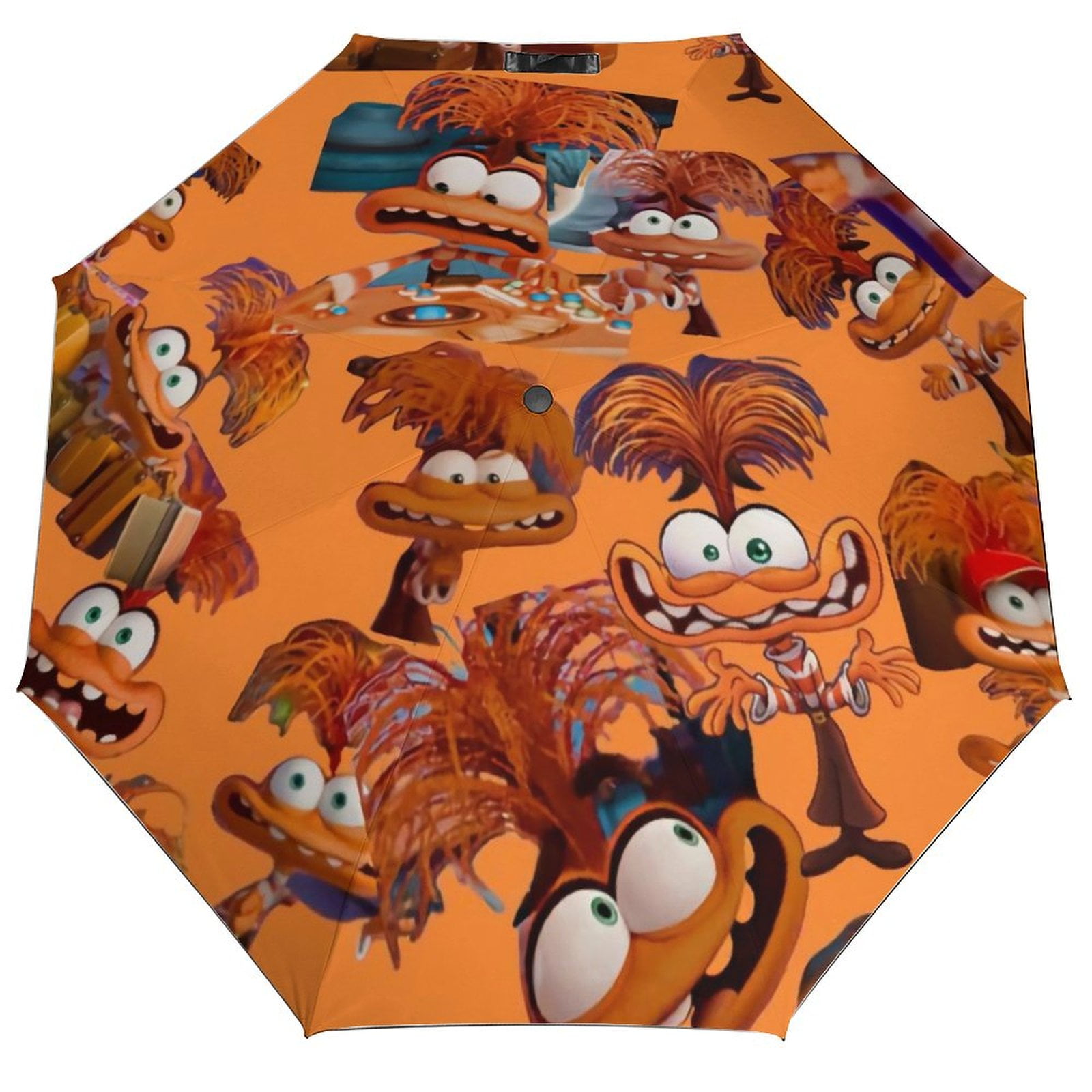 Inside Out Anxiety Umbrella Windproof Travel Umbrellas for Rain,Easy ...